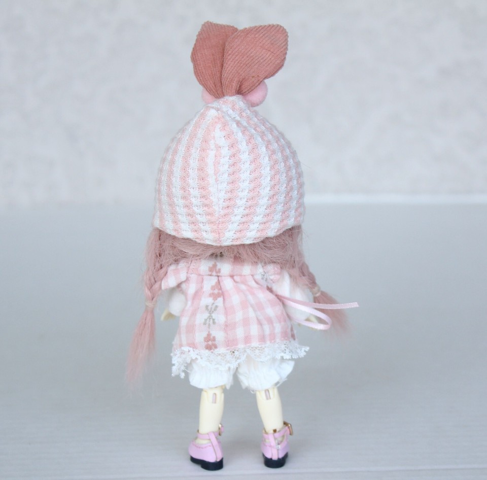 OB11 Obitsu 11 BJD Ball Jointed Bunny Pink Hair Custom Artist Doll | eBay