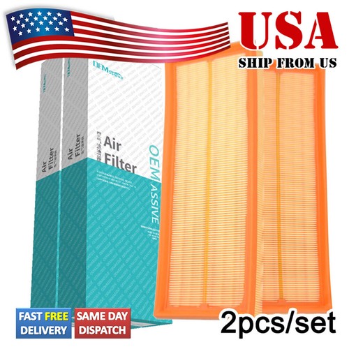 2x Engine Air Filter For Mercedes Benz C230 C250 CL550 CLK320 CLK350 ...