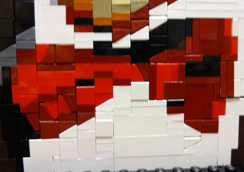 Custom Eleventh Doctor LEGO Mosaic Model | eBay