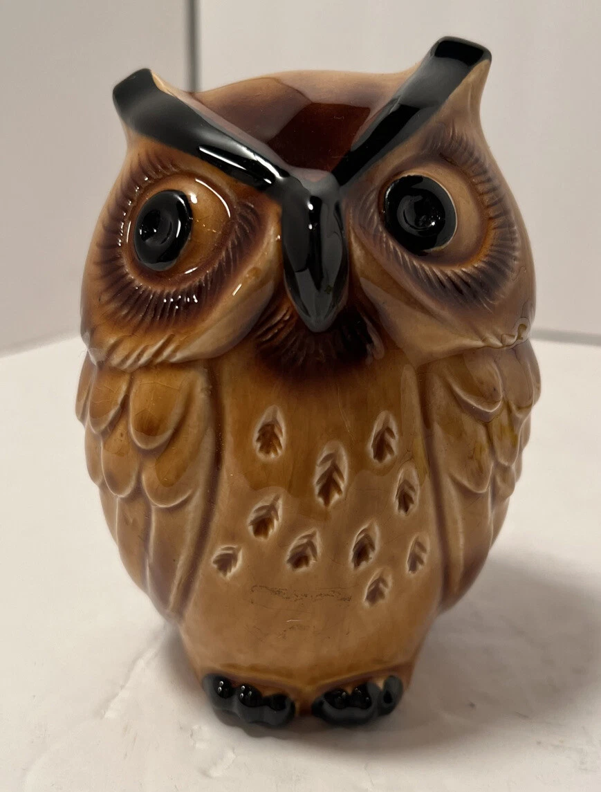 Ceramic Owl Bank