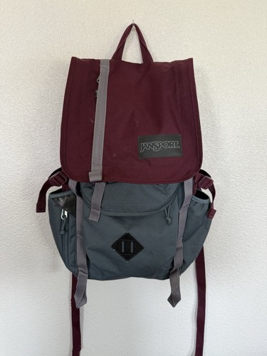 JanSport Hatchet Backpack, Color Maroon | eBay