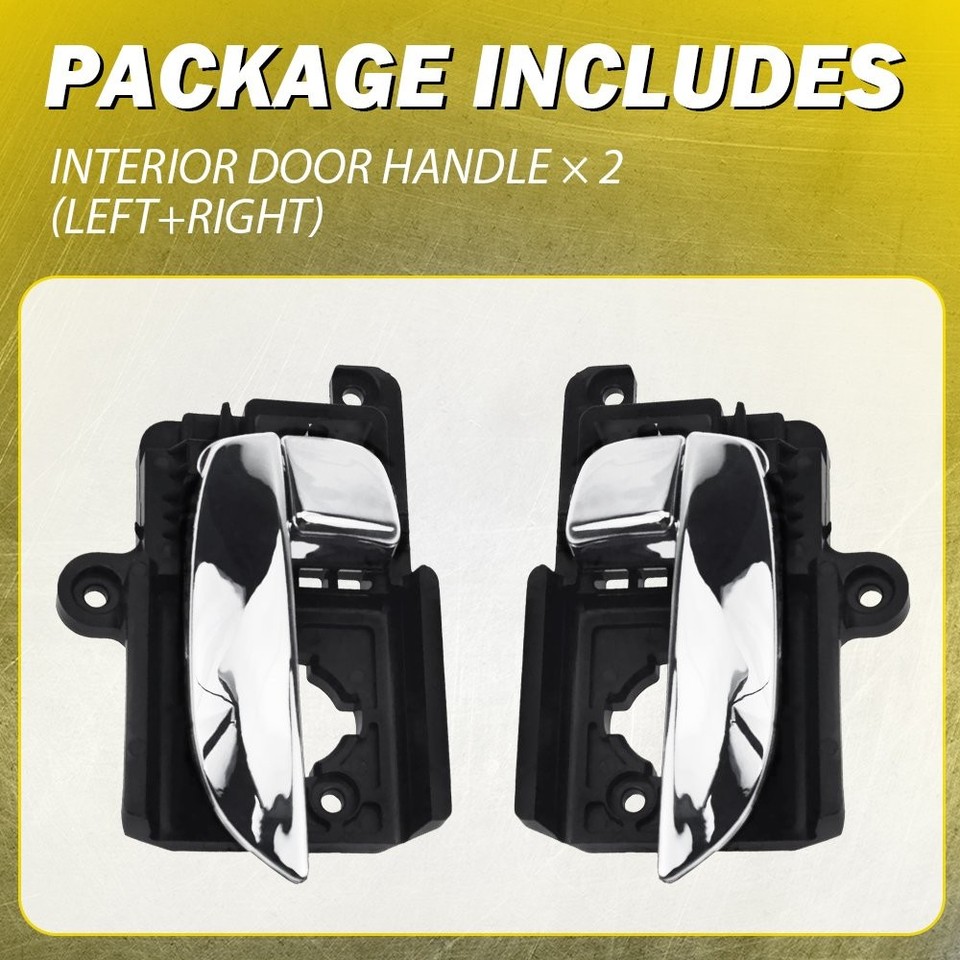 For Hyundai 07-10 Elantra Front/Rear Left Right Interior Door Handle ...