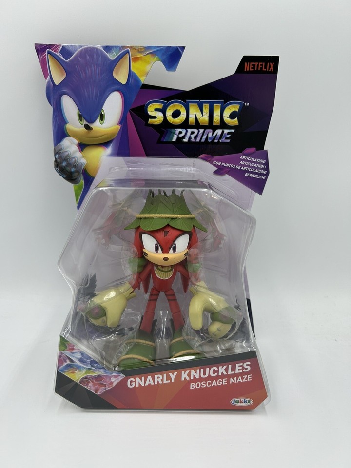 Sonic Prime Gnarly Knuckles Boscage Maze Netflix Jakks Action Figure | eBay