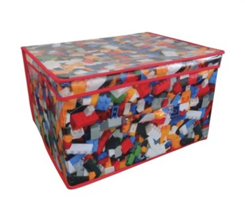 Large Collapsible Storage Box Folding Jumbo Storage Chest Kids Room Toy ...