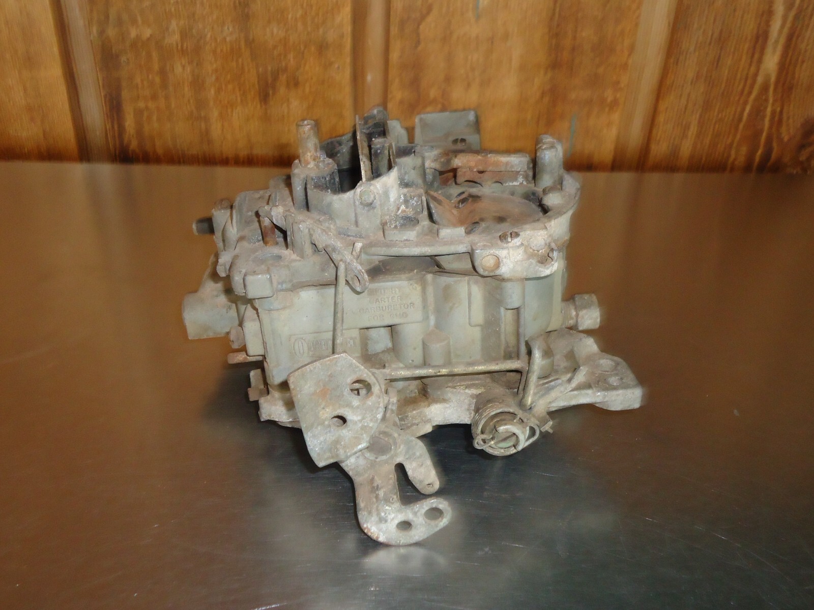 Carter Quadrajet 4-Barrel Carburetor Carb 7041203 H0 1971 Chevy Camaro ...