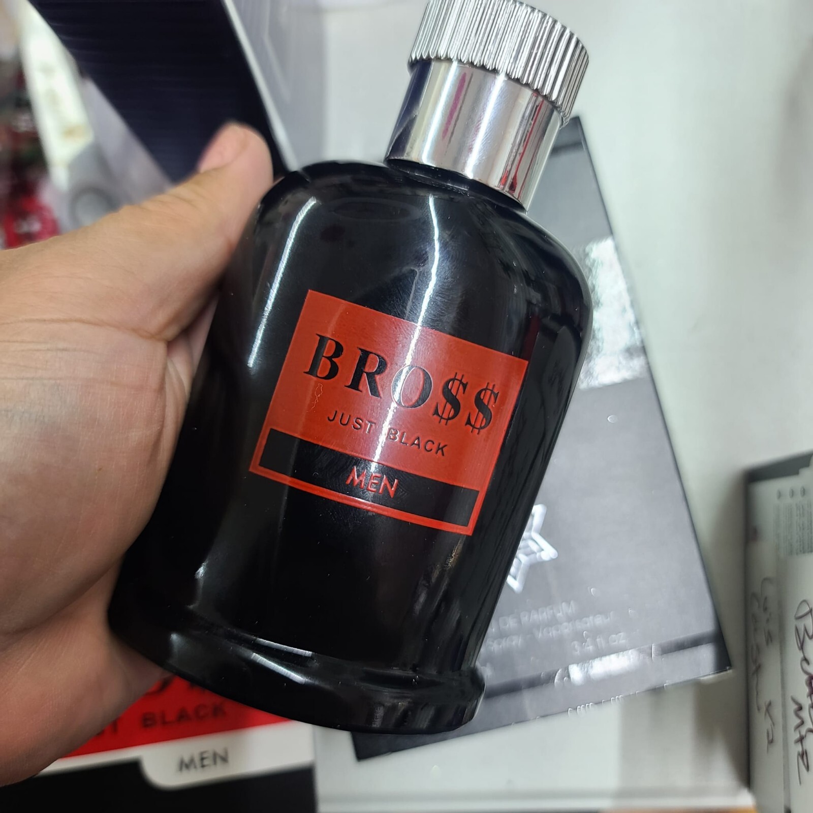 BROSS JUST BLACK BY Secret Plus For MEN 3.4 FL OZ / 100 ML EAU DE ...