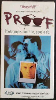 Proof (VHS 1992) Hugo Weaving Genevieve Picot Russell Crowe Rare 100% ...