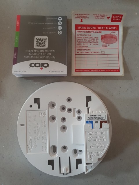 Aico Ei3016 Mains Powered Optical Smoke Alarm for sale online | eBay