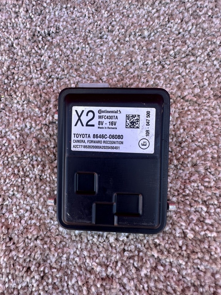 2020 TOYOTA CAMRY FRONT WINDSHIELD LANE ASSIST CAMERA MODULE OEM 2018 ...