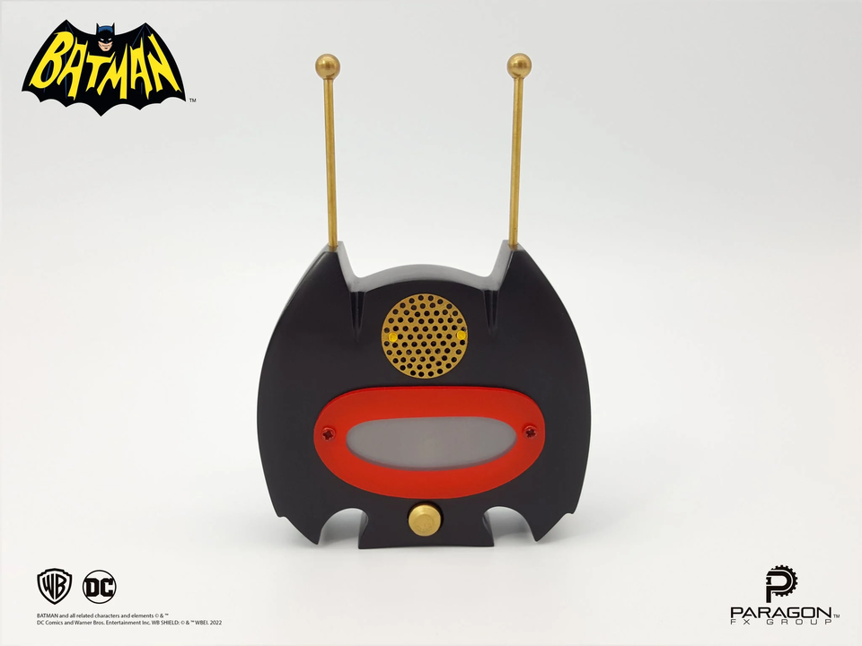 PARAGON FX DC Batman 1966 Bat-Radio 1:1 Scale Prop Replica Lights and ...