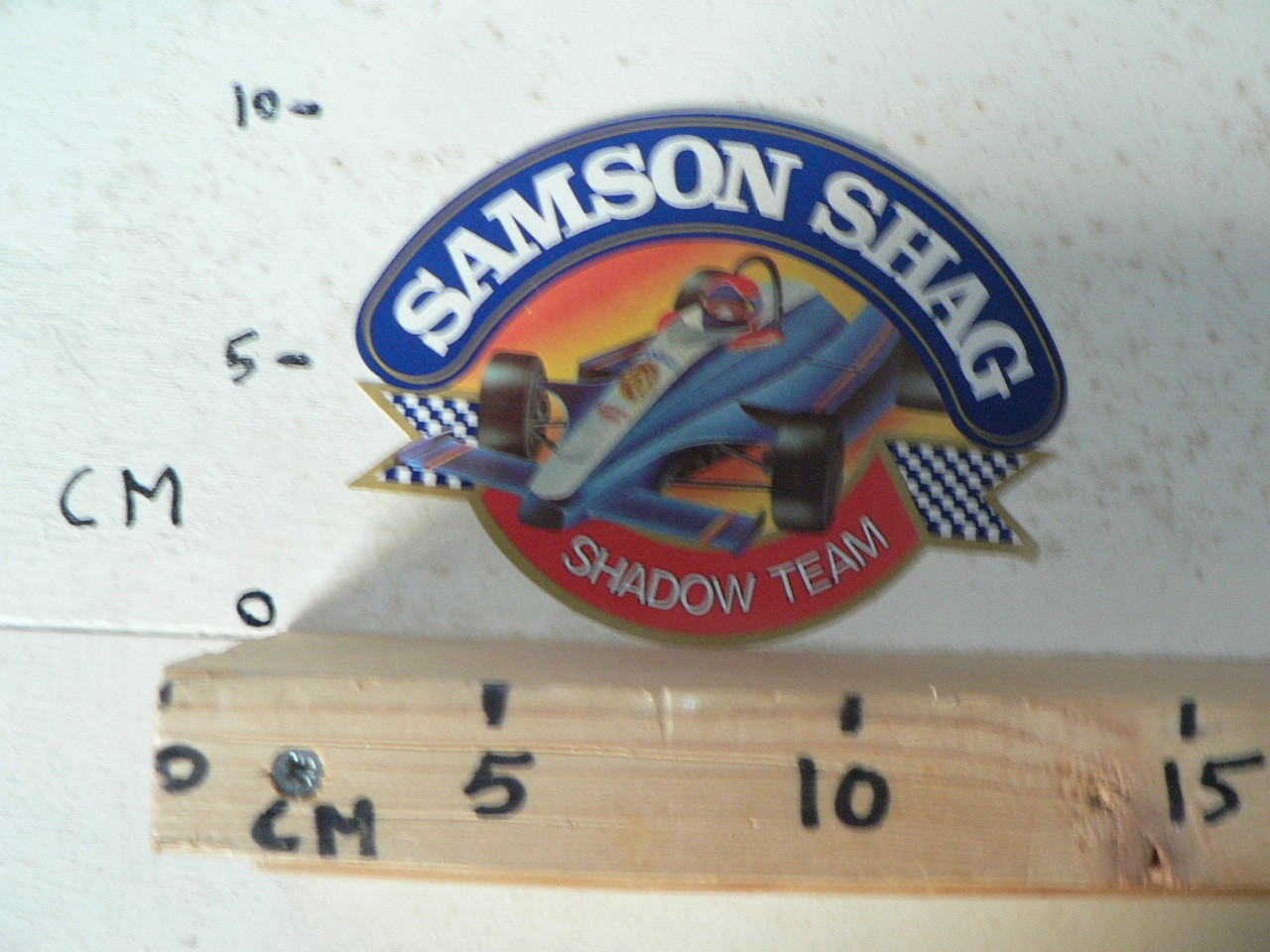 STICKER,DECAL SAMSON SHAG SHADOW TEAM FORMULA ONE F1 C | eBay
