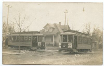 RPPC South Dakota SD Sioux Soo Falls Trolleys | eBay