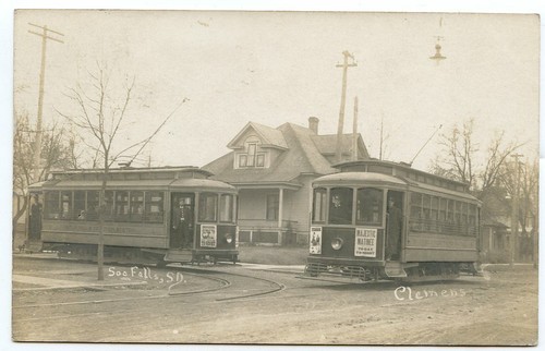 RPPC South Dakota SD Sioux Soo Falls Trolleys | eBay