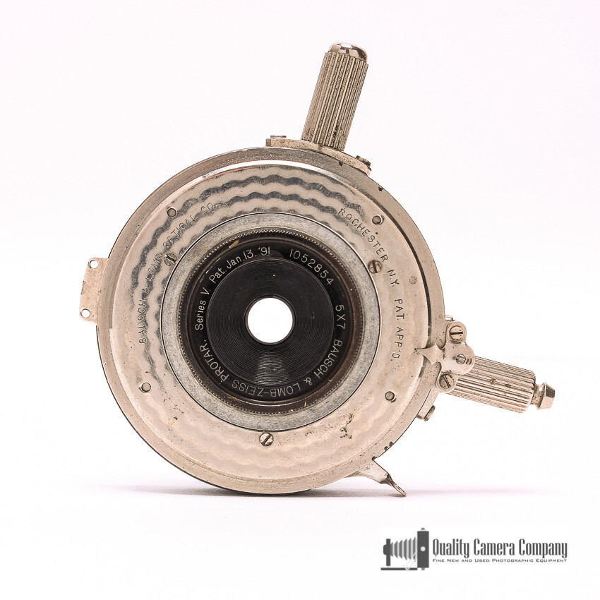 Bausch & Lomb Zeiss Series V Protar 5X7 123mm F18 Lens in Volute ...