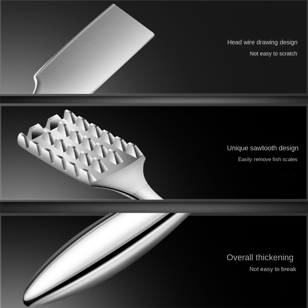 1 Pcs Stainless Steel Seafood Tools Heavy Duty Fish Cutter Kitchen ...