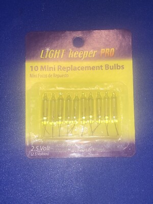 Light Keeper Pro Mini Replacement Bulbs 2.5 Volt 10-Count | eBay