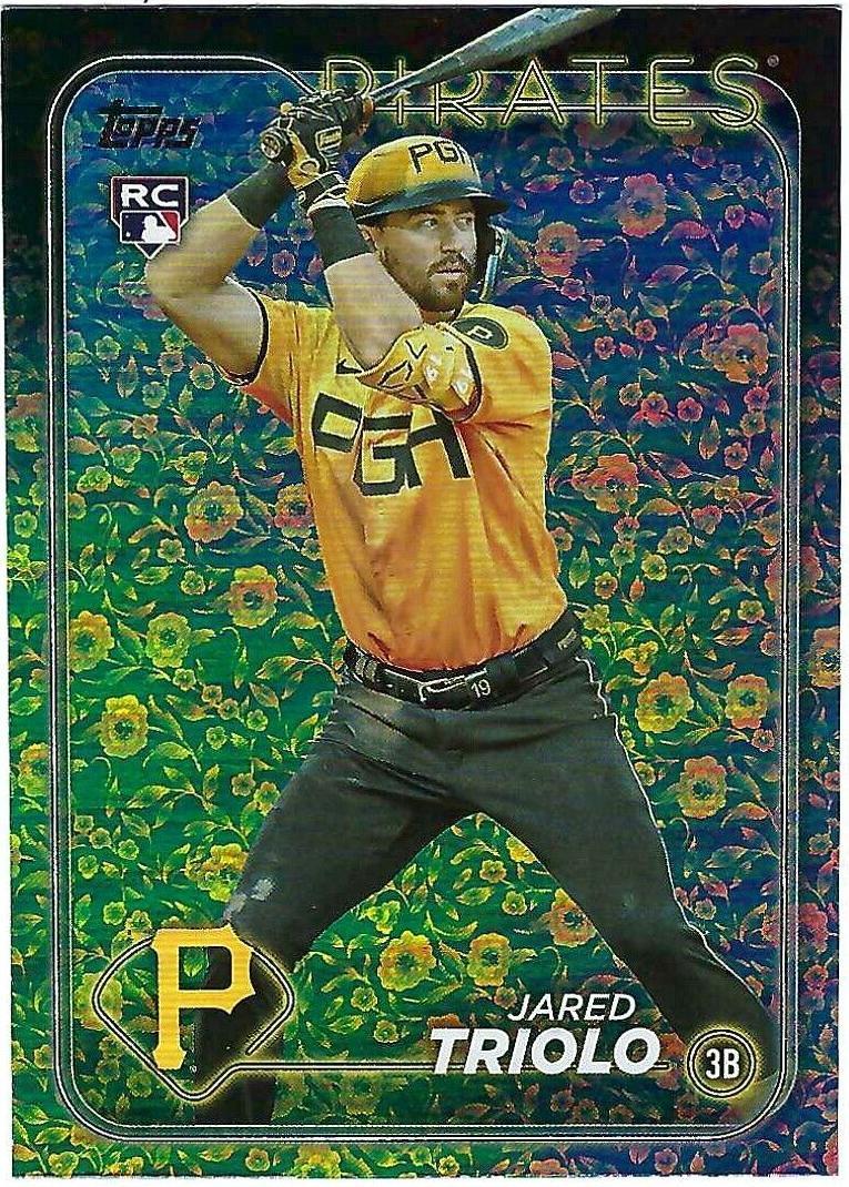 2024 Topps Series 1 - Jared Triolo #281 Flowers /50 (RC) for sale ...