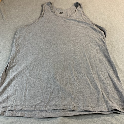Russell Athletic Men’s Tank Top Men’s Grey Athletic Comfort Shirt ...