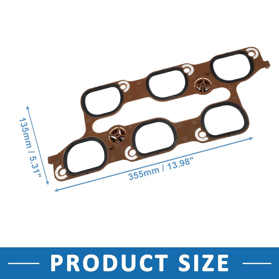 A ABSOPRO Cylinder Engine Intake Manifold Gasket 12691199 12673301 ...