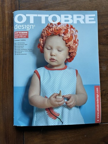 Ottobre Magazine Summer 3/2016 New and Uncut Euro Sewing Patterns | eBay
