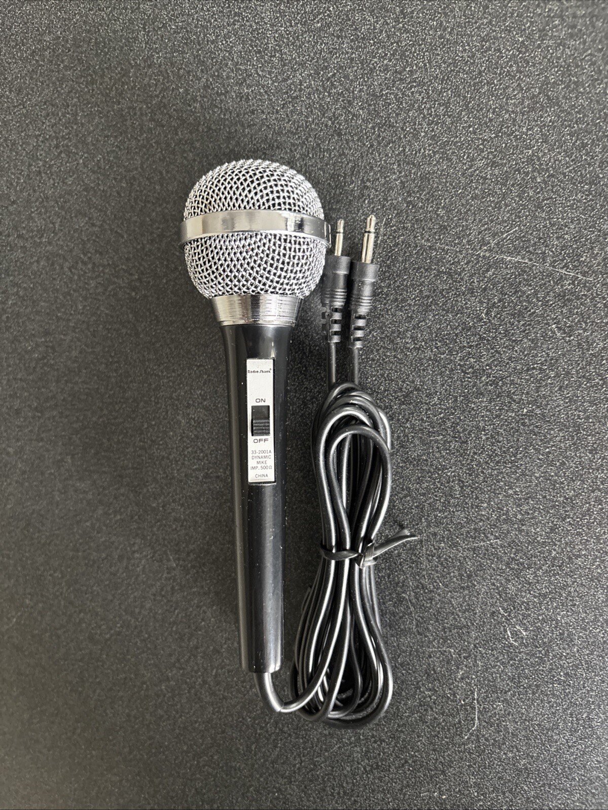 Radio Shack Dynamic Omnidirectional Cassette Recorder Microphone 33 ...