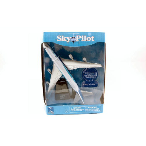 SKYPILOT PASSENGERS PLANES BOEING 747-400 cm 24 SCALA 1:270 New Ray ...