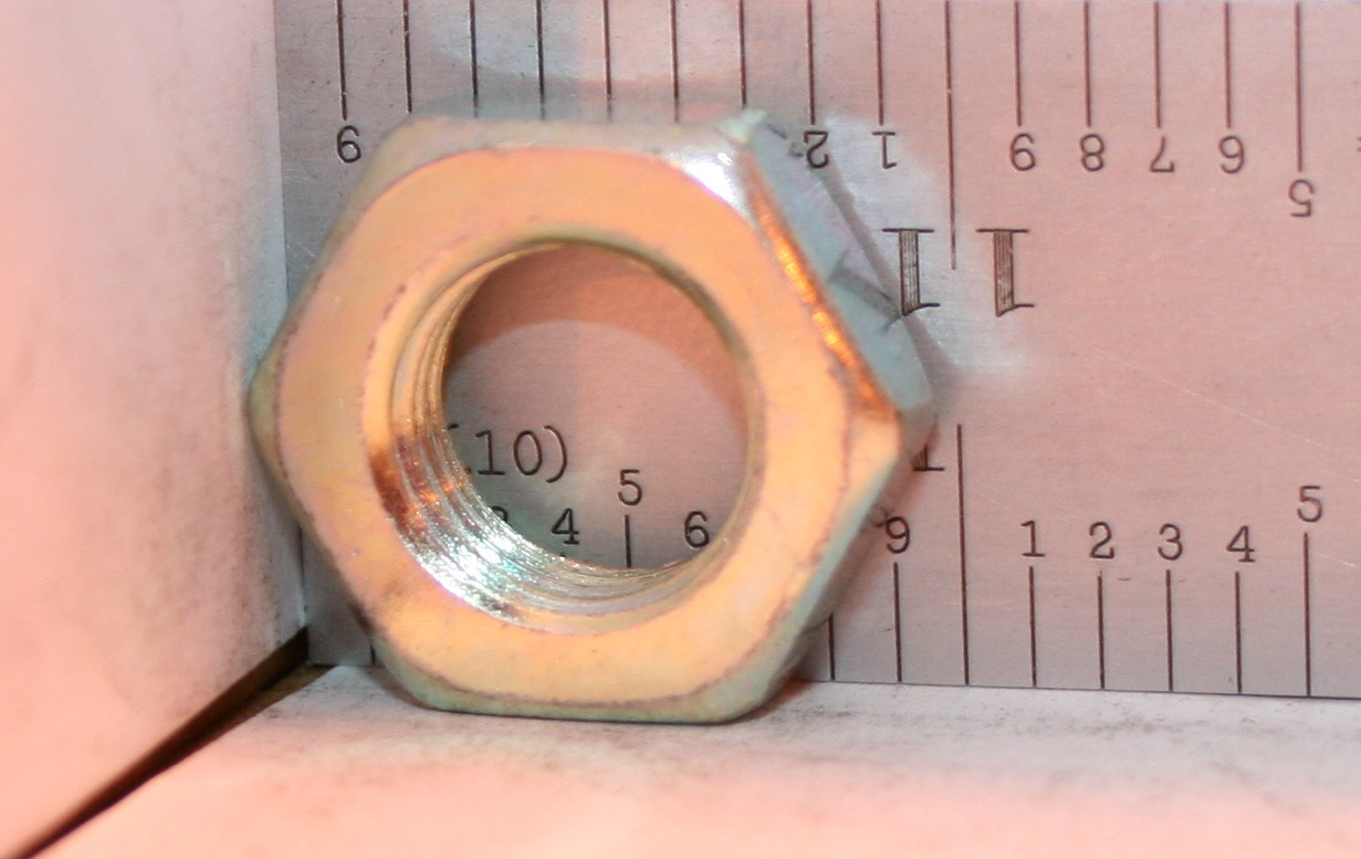 1/2-20 LH Left Hand Thread JAM NUT Ball Joint Heim Rod End 10 pk nuts ...