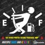 HIGH GAS CONSUMPTION Decal Fuel Gage Empty Stickers Funny Vinyl JDM ...