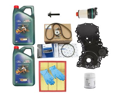Genuine Ford Transit Custom 2.0 ECOBLUE Timing Kit inc Castrol Oil 2016 ...