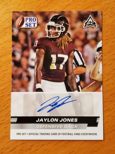 2022 Leaf Pro Set Rookie Autographs White Jaylon Jones | eBay