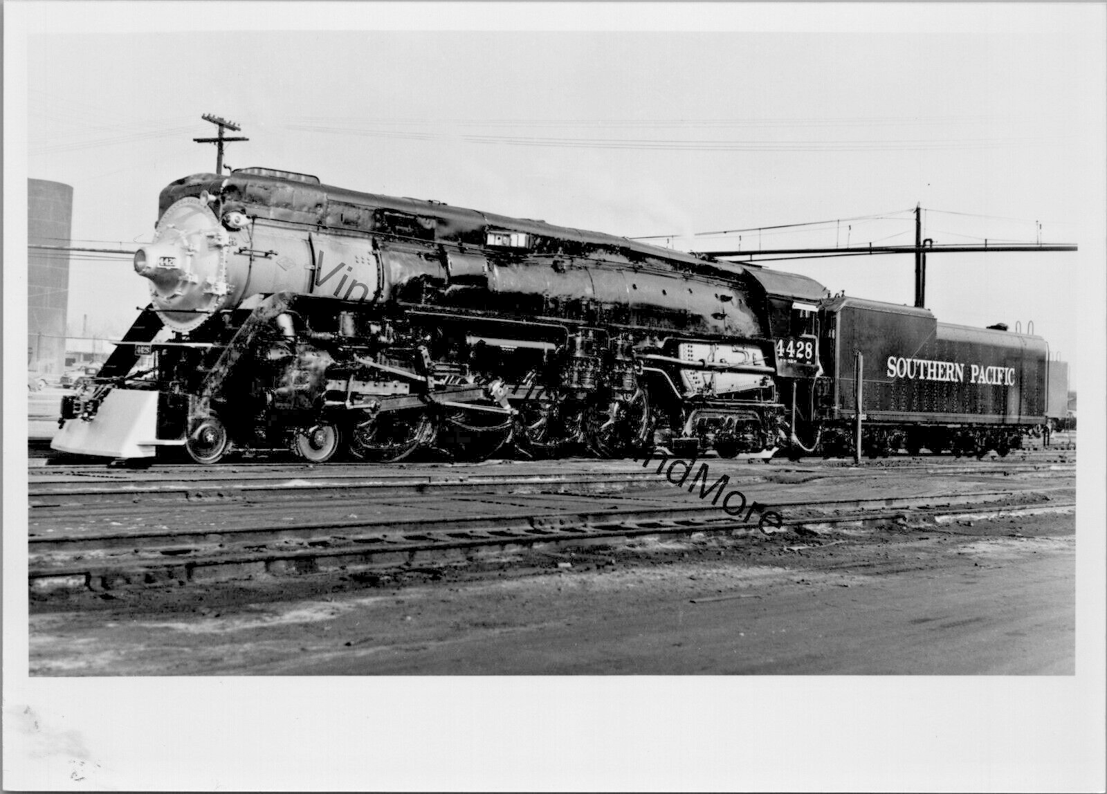 Vintage Southern Pacific Railway 4428 Steam Locomotive T2-354 | eBay