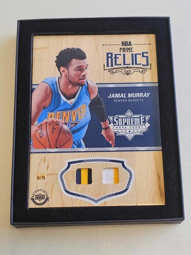 2016-17 Upper Deck Supreme Hard Court JAMAL MURRAY /75 RC Prime Rookie ...