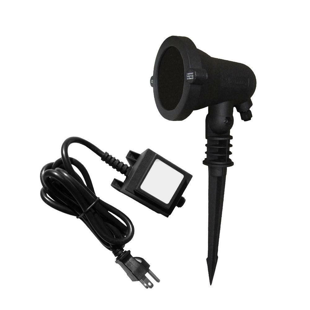 BlissLights SPR-CB-STN Spright Black Indoor/Outdoor Firefly Laser Light ...