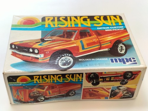 1980 MPC Truck Model Rising Sun Datsun Custom Pickup 1/25 scale ...