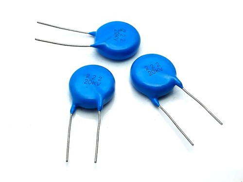 US Stock 5pcs Ceramic Disc Capacitors 2200pf 2.2nf 0.0022uf 222 20000V ...