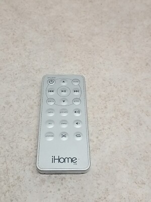 iHome Remote Control iR9 for iPhone dock/clock radio model iH9 & iP9 ...