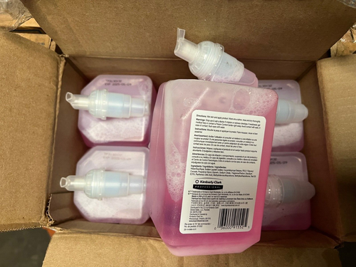 6-Pack Scott Foam Hand Soap with Moisturizers (91552), 1.0 L Pink | eBay