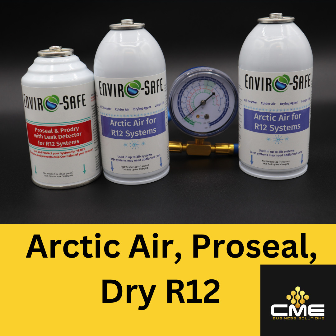 Home Ac Recharge Kit Envirosafe Arctic Air Refrigerant For R12 AC ...