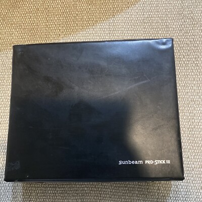 Sunbeam PRO-STICK III - 3/4 & 1/2 & 5/8 Vintage Curling Iron Set Tested ...