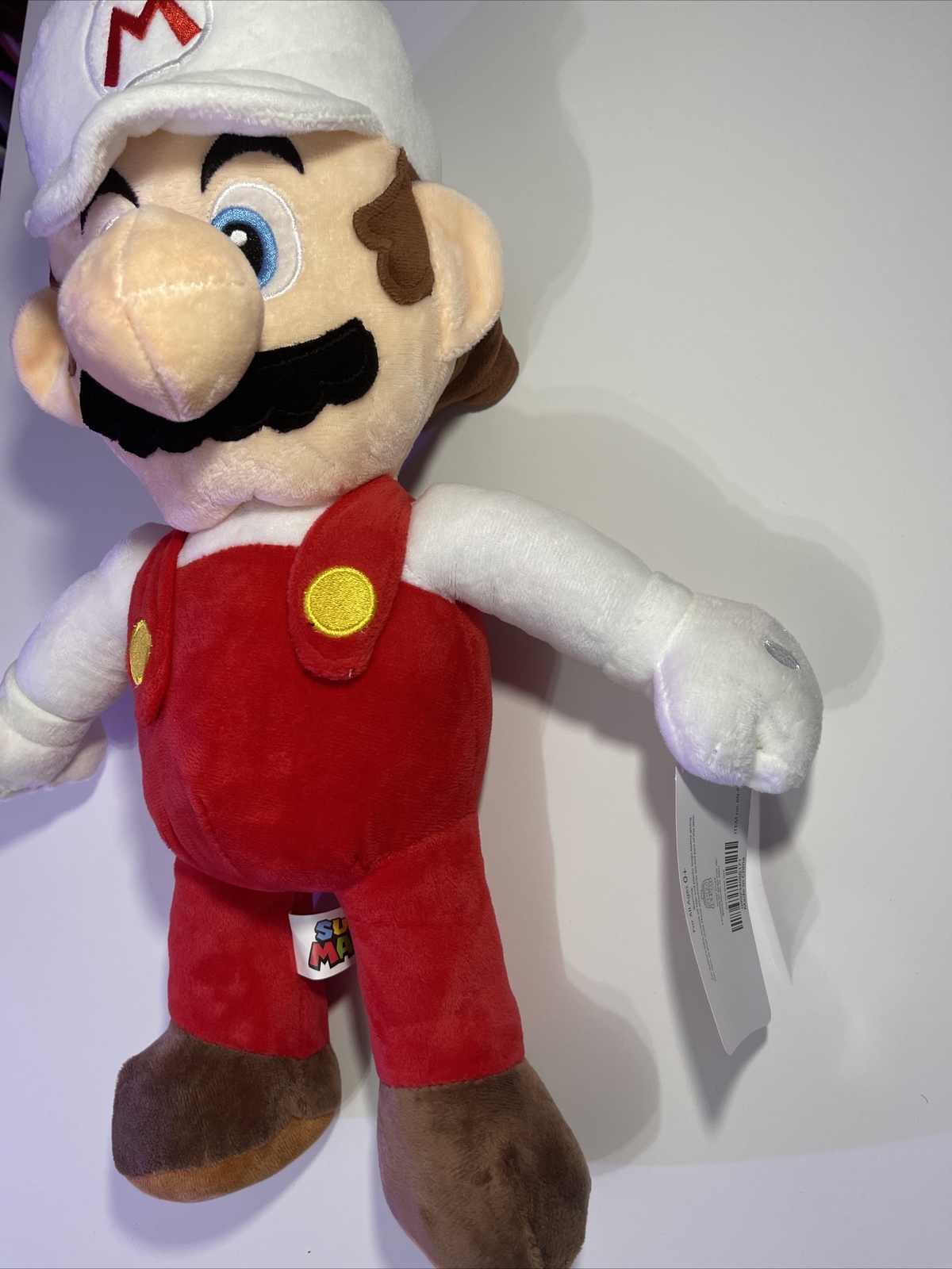 XL Super Mario Bros. Plush Stuffed Fire Suit Mario 17” 2022 Good Stuff ...