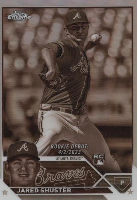 2023 Topps Chrome Update Series - Rookie Debut Jared Shuster #USC202 ...