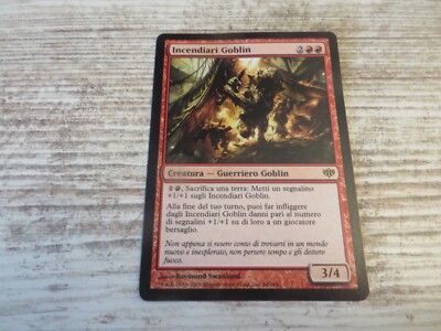 1x Goblin Razerunners - Conflux - EX/SP - Italian - OOP MTG | eBay