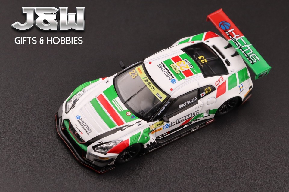 Mini GT Nissan GT-R NISMO GT3 #23 KCMG 2018 FIA GT World Cup Macau #593 ...