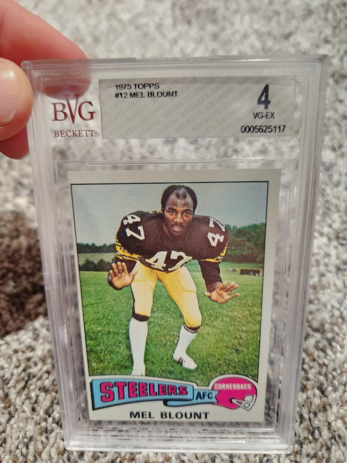 1975 Topps - #12 Mel Blount (RC) for sale online | eBay