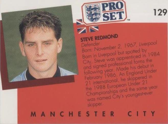 1990-91 Pro Set Steve Redmond #129 for sale | eBay