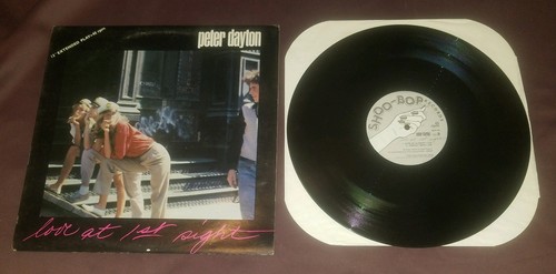 Peter Dayton 12" 45 Love at 1st Sight 1981 Shoo-Bop Records BOP 101 vg+ ...
