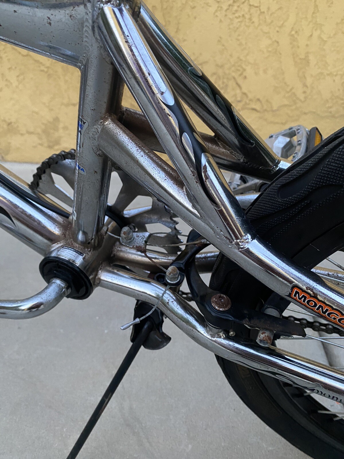 Mongoose Hoop-D Pro Chrome, Original 20" BMX Freestyle Bike, Mid School ...