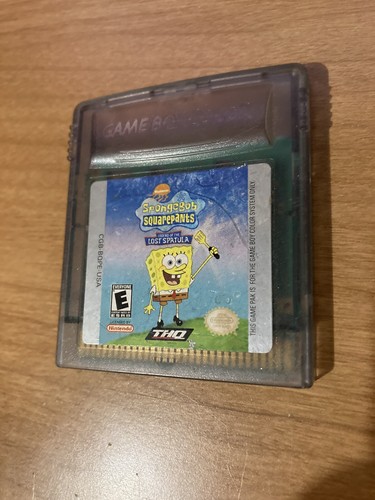 SpongeBob SquarePants: Legend of the Lost Spatula (Nintendo Game Boy ...