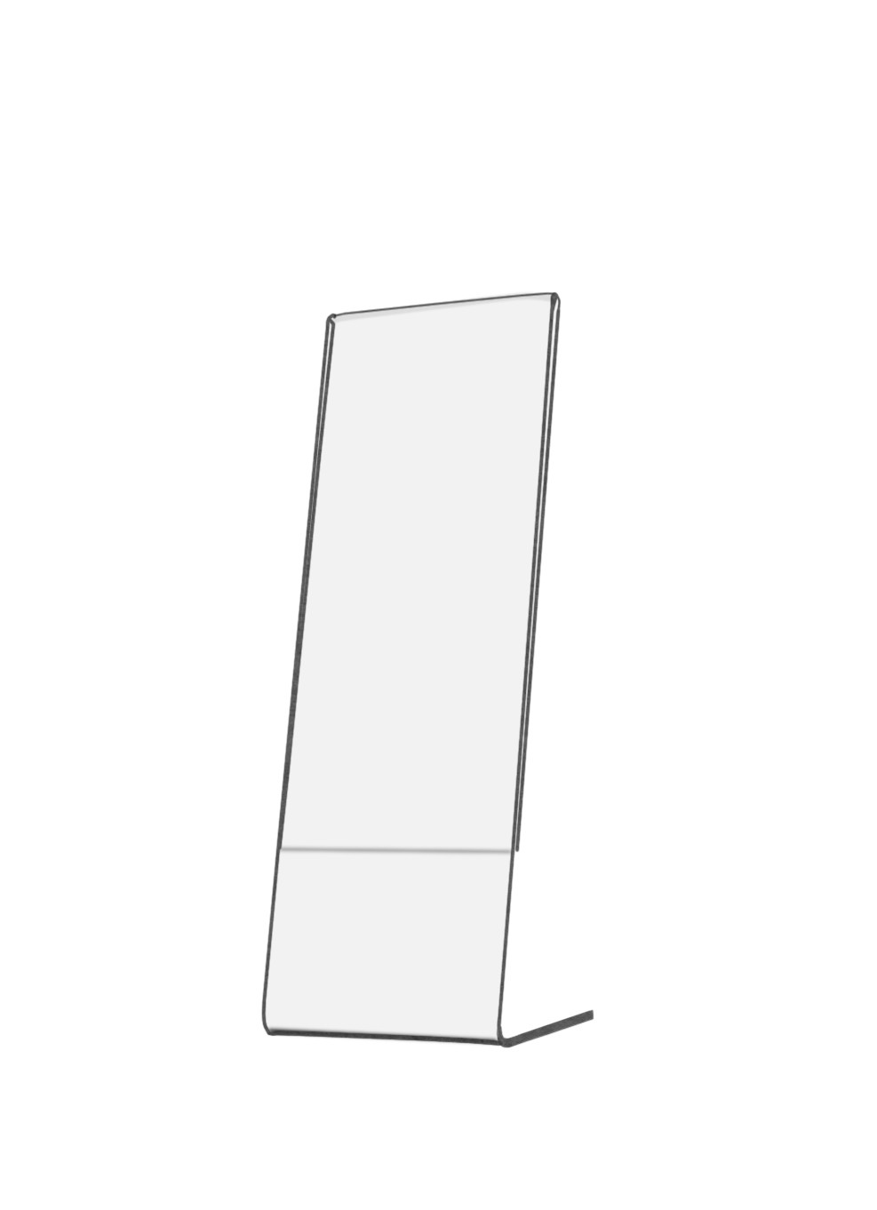 Name Price Frame Display Stand Table or Counter Slant Back Side Load ...