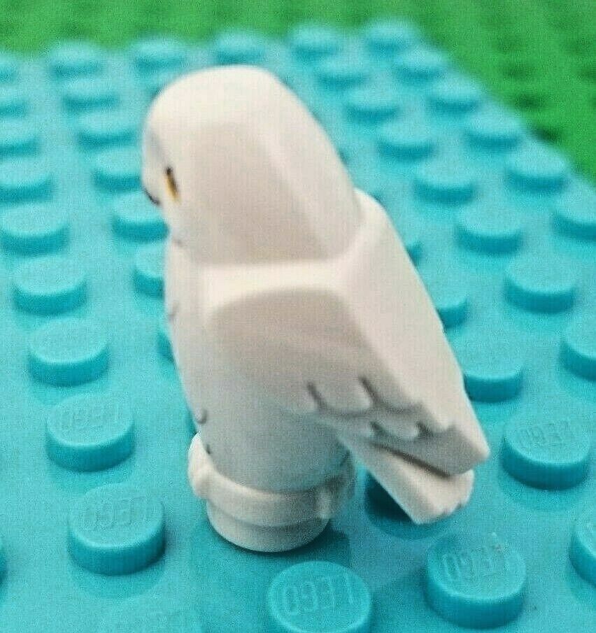 LEGO Minifigure White Printed Bird Owl Pet Friends Harry Potter Hedwig ...